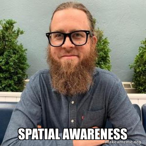 Spatial Awareness Meme Generator