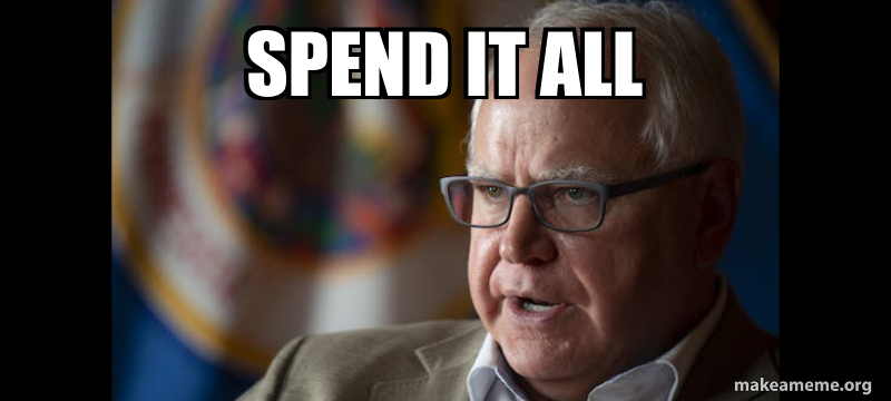 Spend it all Meme Generator