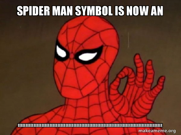 Spider man symbol is now an ...