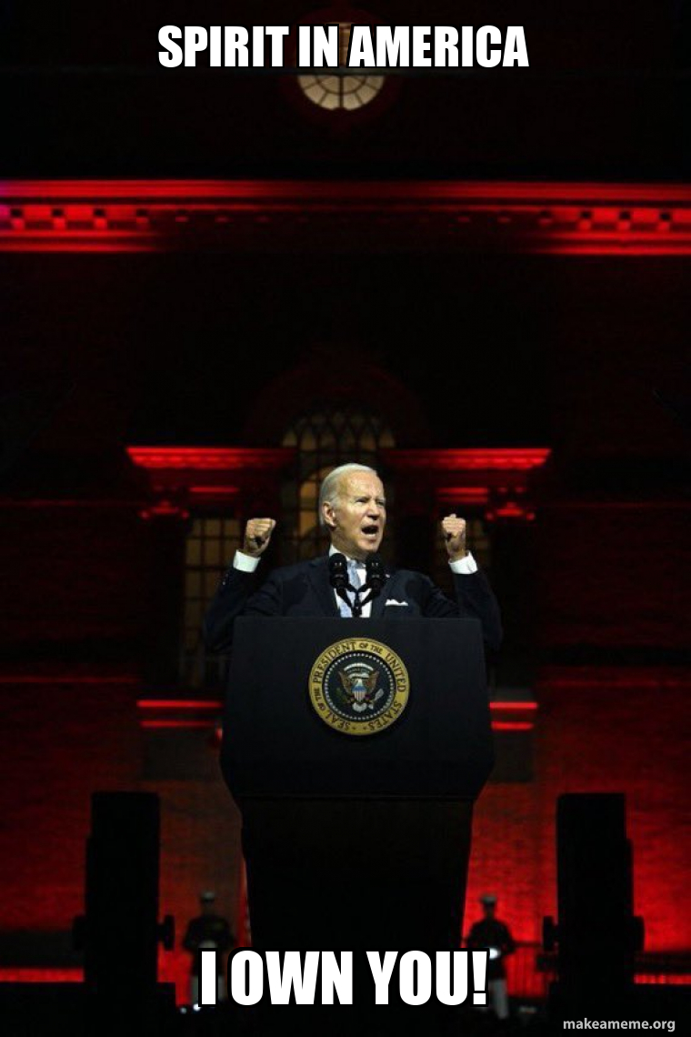 spirit in america I own you! Meme Generator