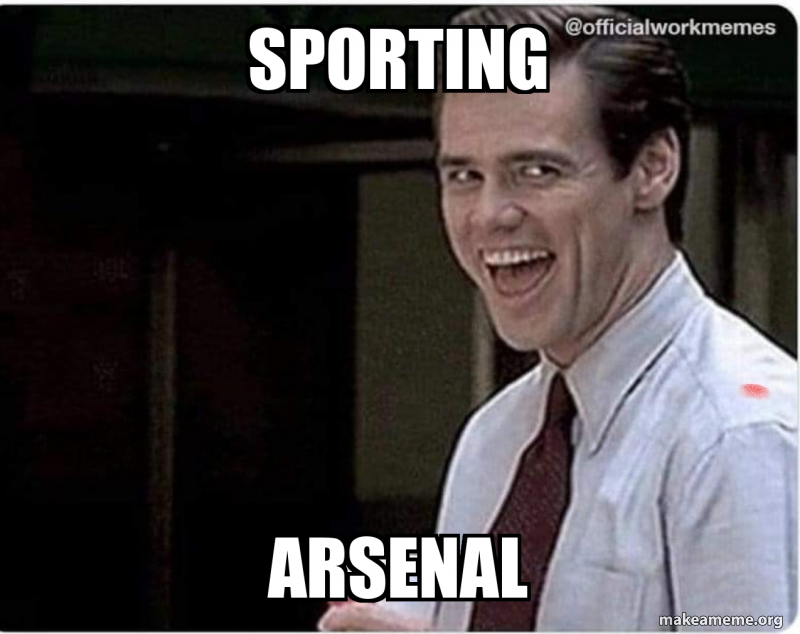 Sporting Arsenal Meme Generator