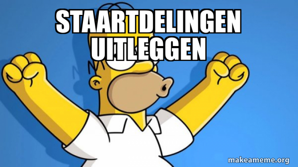 staartdelingen uitleggen - Happy Homer Meme Generator