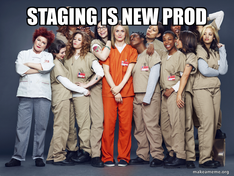 Staging is new prod Meme Generator