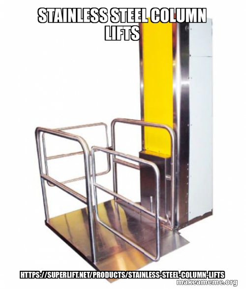 Stainless steel column lifts https://superlift.net/products/stainless ...