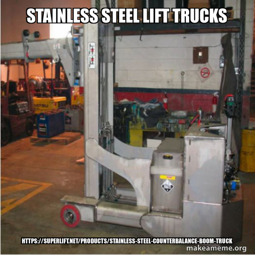 stainless steel lift trucks HTTPS://SUPERLIFT.NET/PRODUCTS/STAINLESS ...