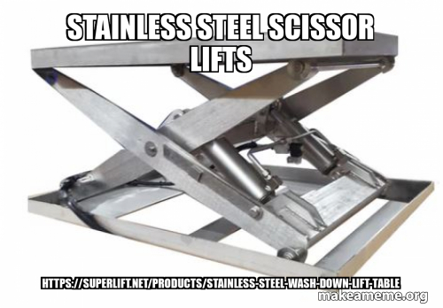 Stainless steel scissor lifts HTTPS://SUPERLIFT.NET/PRODUCTS/STAINLESS ...