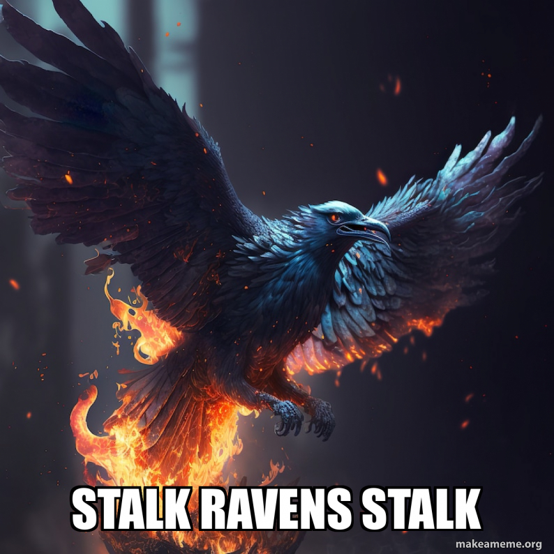 STALK RAVENS STALK Meme Generator