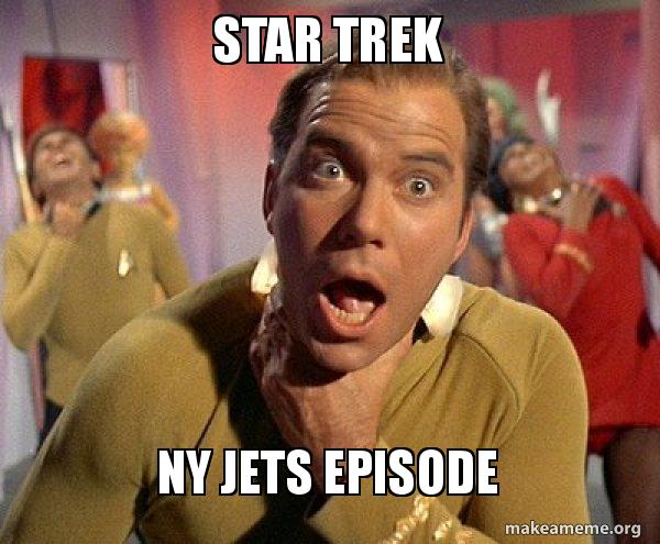 Star Trek Ny Jets Episode - Captain Kirk Choking Meme Generator