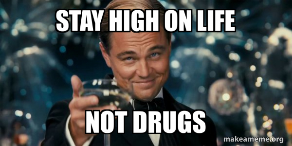 Stay high on life Not drugs - Great Gatsby Reaction - Leonardo DiCaprio ...