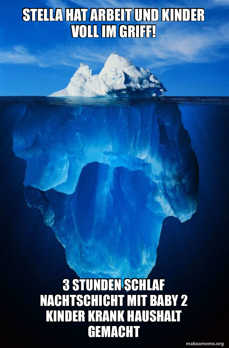 stella hat arbeit und kinder voll im griff! 3 Stunden Schlaf ...