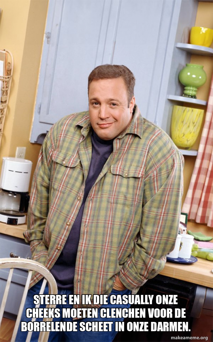 Sterre en ik die casually onze cheeks moeten clenchen voor de ...