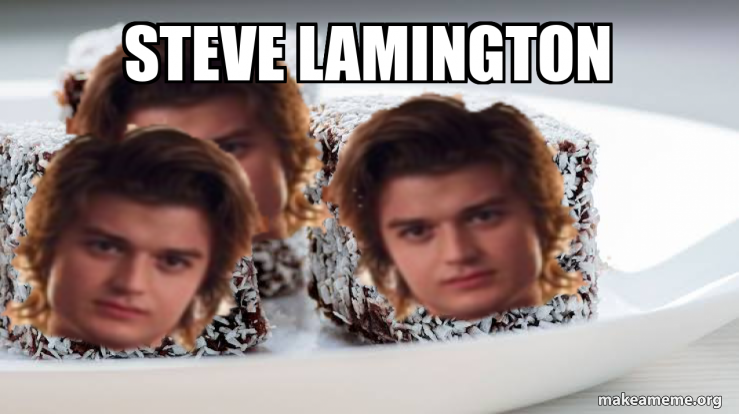 Steve lamington Meme Generator