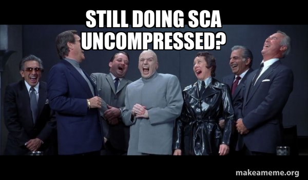 STILL DOING SCA UNCOMPRESSED? - Dr Evil and Henchmen laughing - and ...