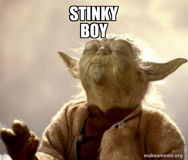 Stinky Boy - Yoda Smell Meme Generator