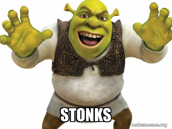 STONKS - Shrek Meme Generator