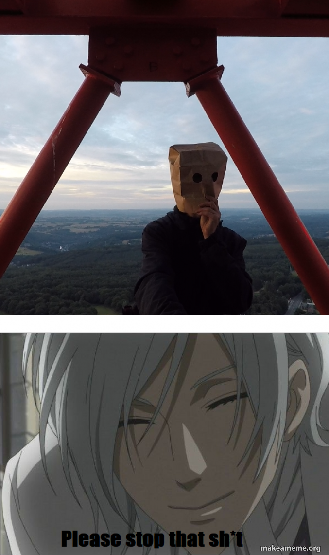 - Stop that Sh't, black butler meme Meme Generator