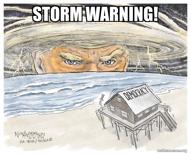 storm warning! Meme Generator