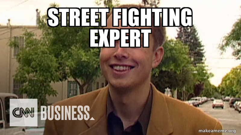 Street fighting expert Meme Generator
