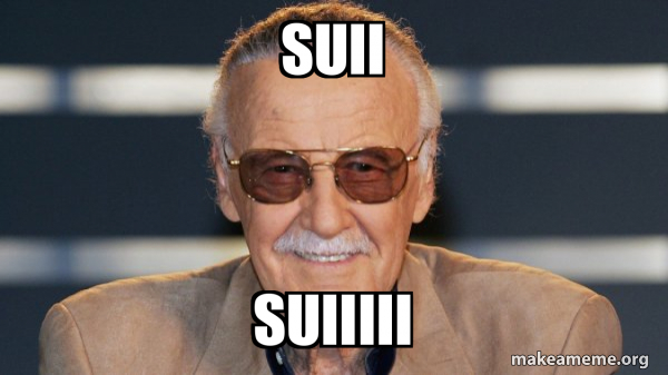 suii suiiiii - Stan Lee Meme Generator