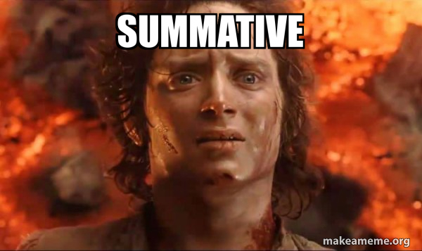 Summative - Frodo it's over it's done Meme Generator