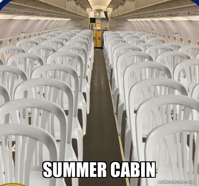 summer cabin Meme Generator