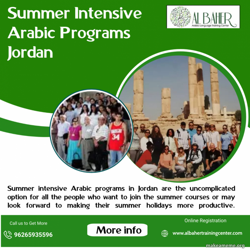 - Summer Intensive Arabic Programs Jordan Meme Generator