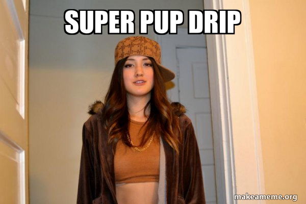 Super pup drip - Scumbag Stacy Meme Generator