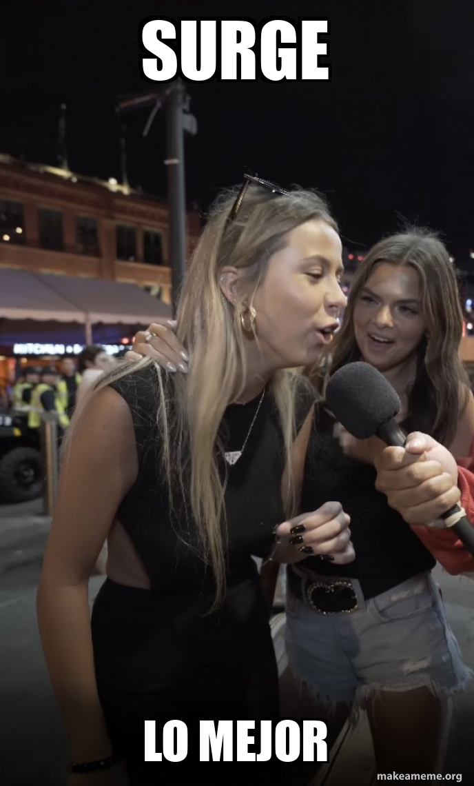 SURGE Lo mejor - Hawk Tuah Meme Generator
