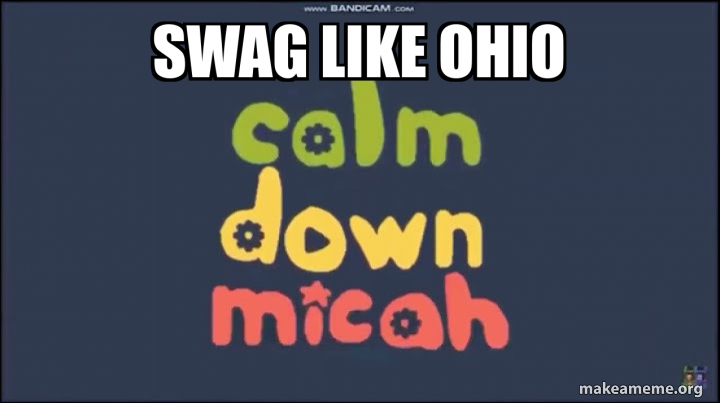 SWAG LIKE OHIO Meme Generator