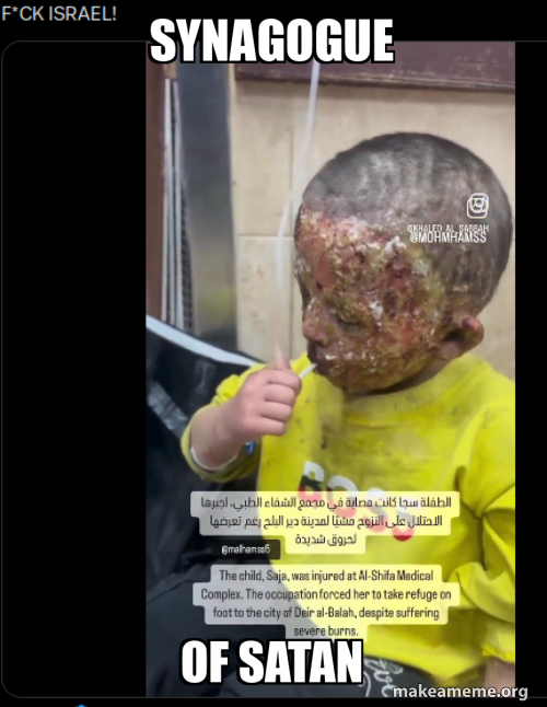 SYNAGOGUE OF SATAN Meme Generator