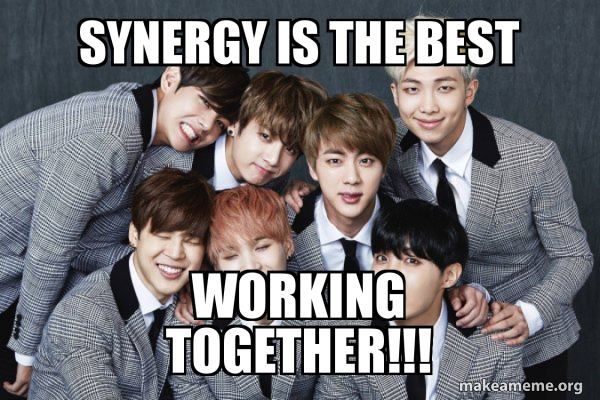 Synergy is the best Working together!!! - K-Pop Band BTS (Bangtan Boys ...
