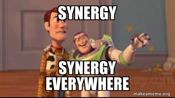 Synergy Synergy Everywhere Meme Generator