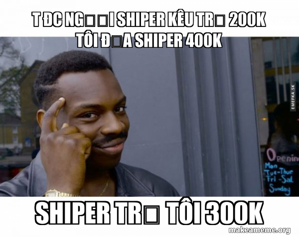 t đc người shiper kêu trả 200k tôi đưa shiper 400k Shiper trả tôi 300k ...