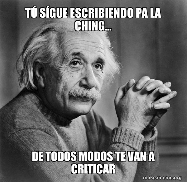 Memes Escribiendo Rapido