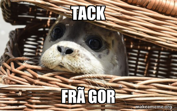 Tack Frågor - Impending Doom Seal Meme Generator