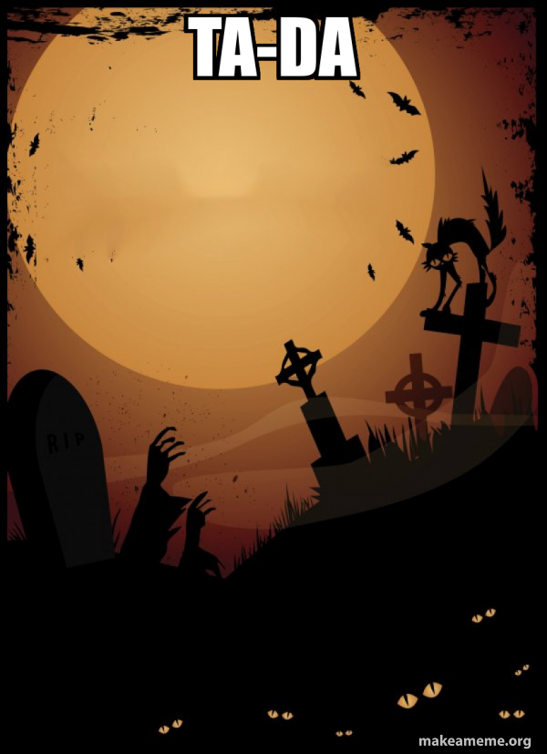 TA-DA - Halloween Meme Generator