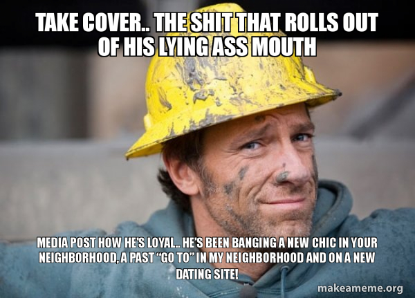 Take cover.. The shit that rolls out of His lying ass mouth media post ...