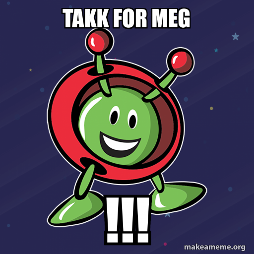 Takk for meg !!! Meme Generator