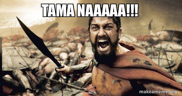 Tama naaaaa!!! - The 300 Meme Generator