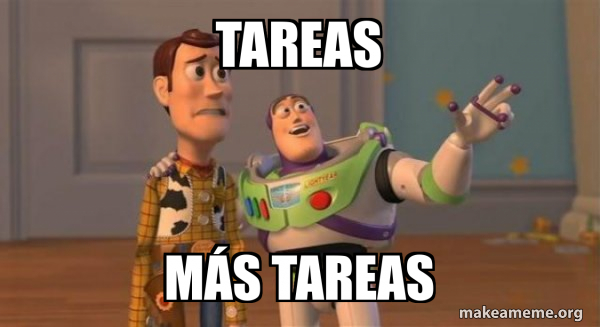 Tareas Más tareas - Buzz and Woody (Toy Story) Meme Meme Generator