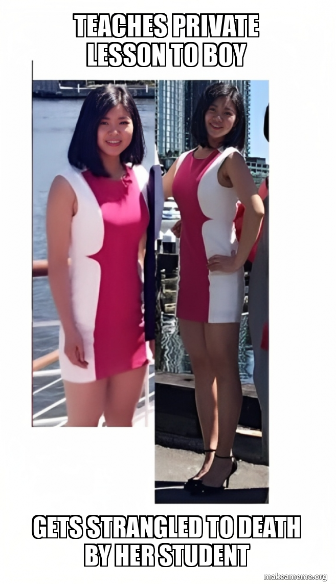 Teaches private lesson to boy Gets Strangled to death by her student ...