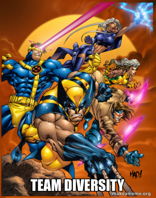 Team Diversity Meme Generator