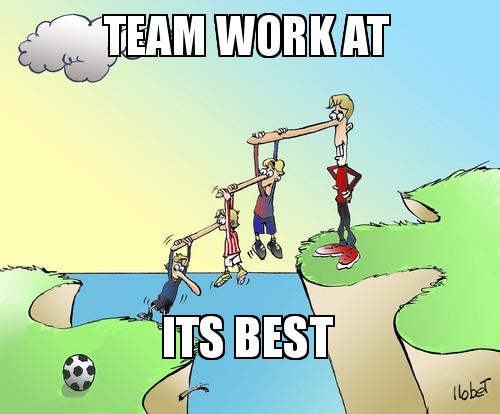 Team work at its best Meme Generator