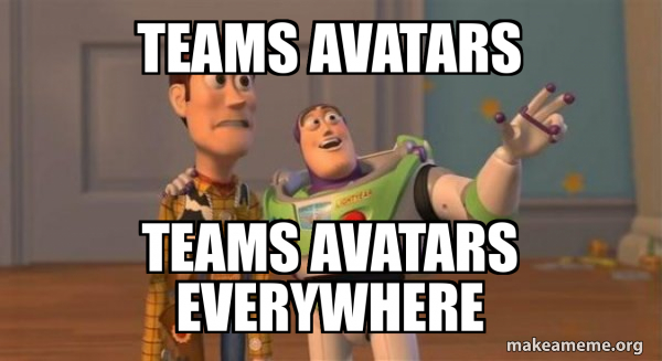 Teams Avatars Teams Avatars everywhere - Buzz and Woody (Toy Story ...