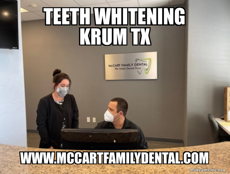 TEETH WHITENING KRUM TX WWW.MCCARTFAMILYDENTAL.COM - TEETH WHITENING ...