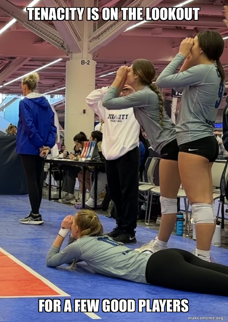 Tenacity is on the lookout For a few good players Meme Generator