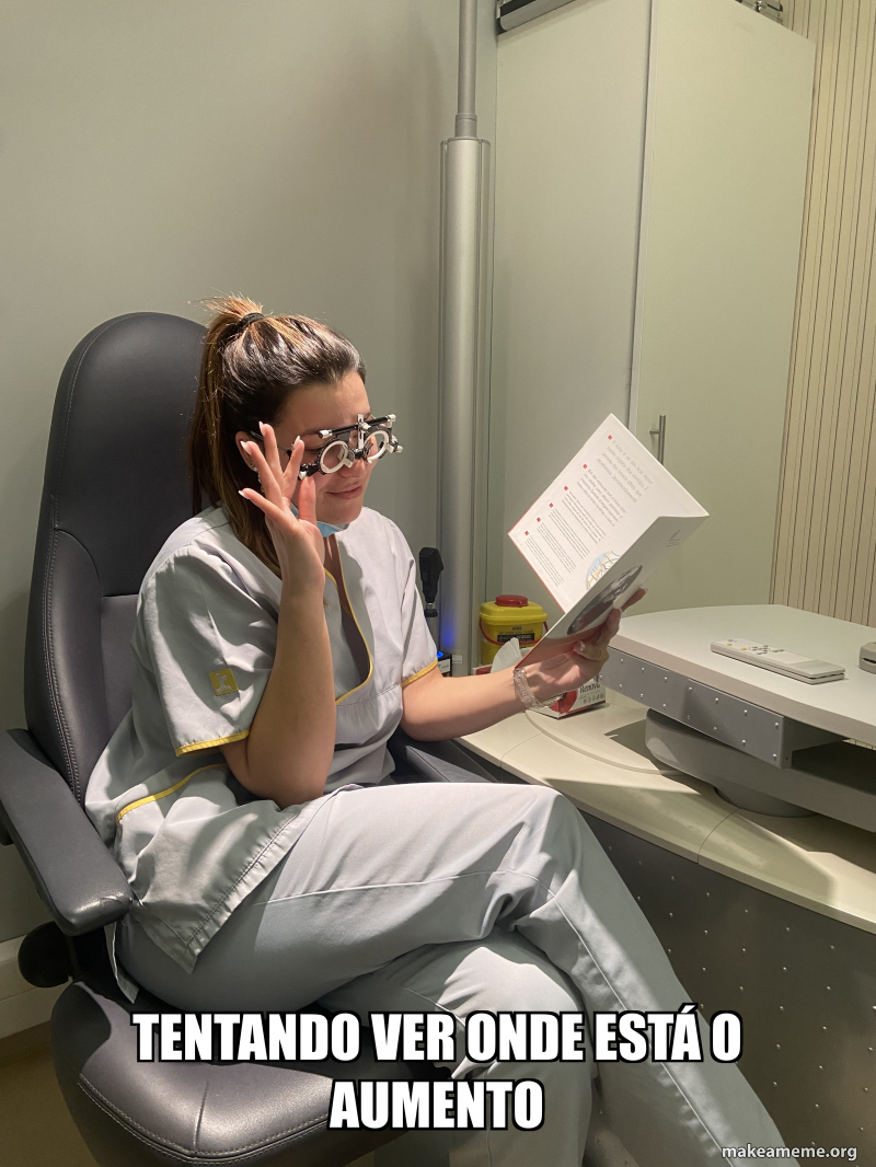 Tentando ver onde está o aumento Meme Generator