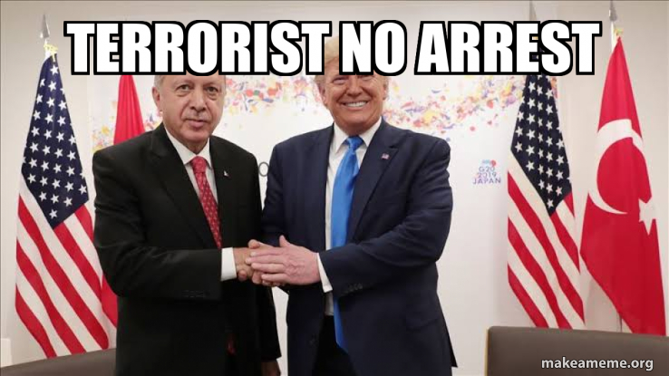 Terrorist no arrest Meme Generator