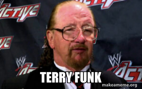 TERRY FUNK Meme Generator