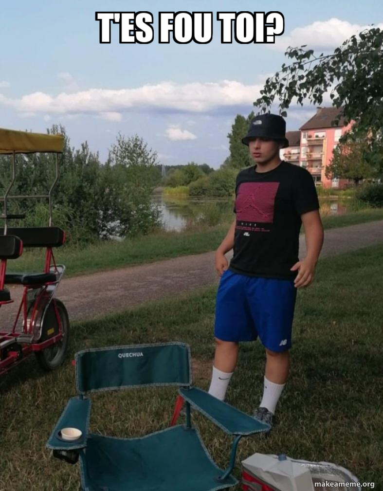 T'es fou toi? Meme Generator